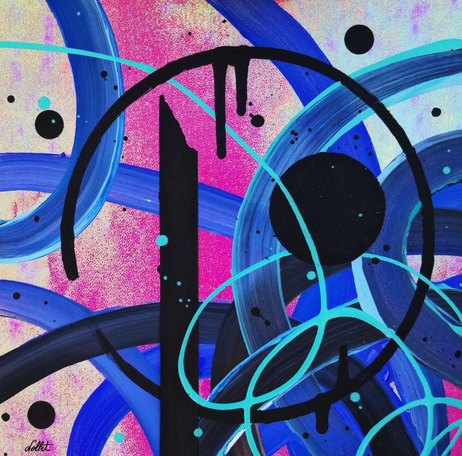 Untitled XERIE, Acrylic on Vinyl, Me, 2020. | Same Energy